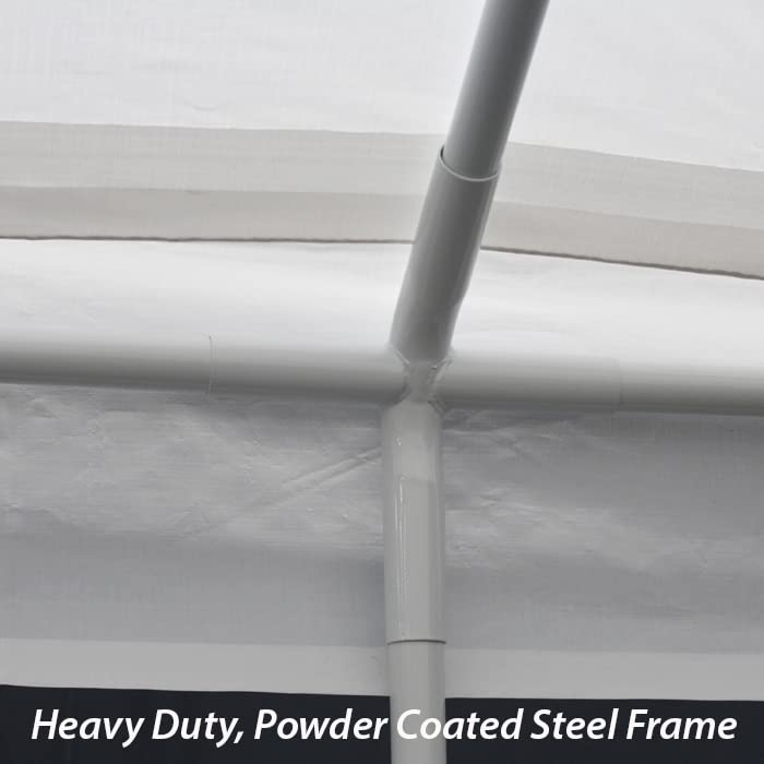 King Canopy Hercules with Enclosure Kit 10-Feet by 20-Feet, 2-Inch ...
