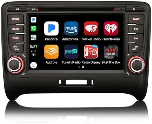 Android 13 Car Stereo Sat Nav for Audi TT MK2 2006-2014 Head Unit 2 Din ...