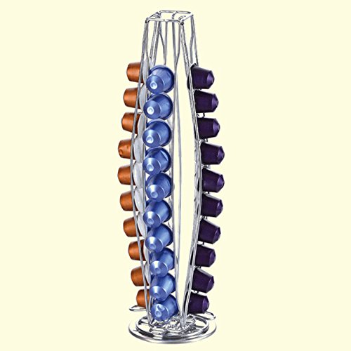 Buy Duolvqi Pod Dispensing Tower Stand Fits Nespresso Capsule Online at ...