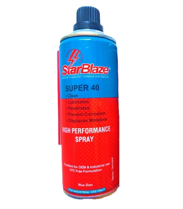STARBLAZE 17C01 Super 40 penetrator & Rust Preventer 400 ml : Amazon.in ...