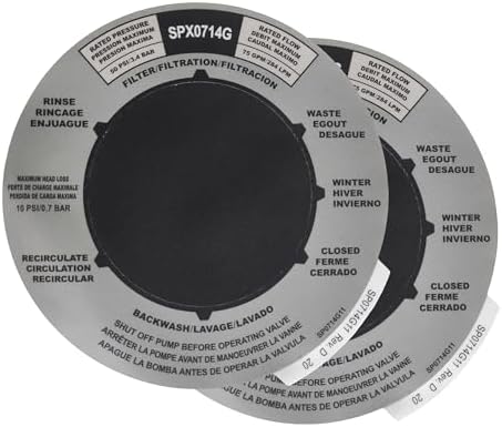 Amazon.com: RO6G SPX0710G Label Sticker Replacement Hayward Multiport ...