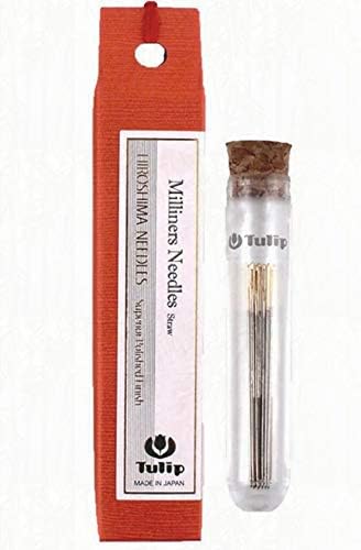 Amazon.com: Japanese Hand Sewing Needles - Tulip Milliners - Straw ...