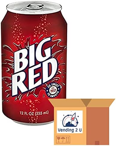Amazon.com : Big Red Soda 12oz Cans (Pack of 24) : Grocery & Gourmet Food