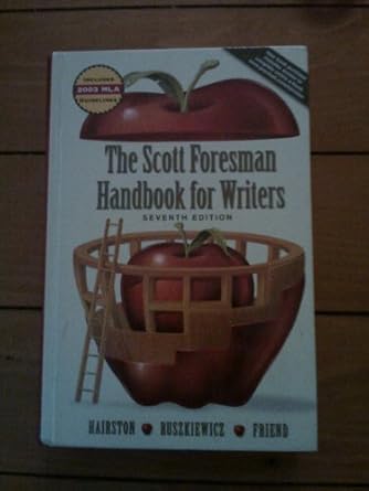 The Scott Foresman Handbook for Writers, 7th Edition: Maxine Hairston ...