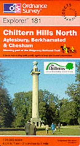Chiltern Hills North: Sheet 181 (Explorer Maps) : Ordnance Survey ...