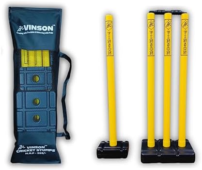 Buy SAS SPORTS Wooden Cricket Stumps with Bails - Senior | Iron ...