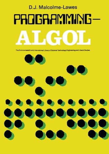 Programming Algol 9781483122465 Computer Science Books