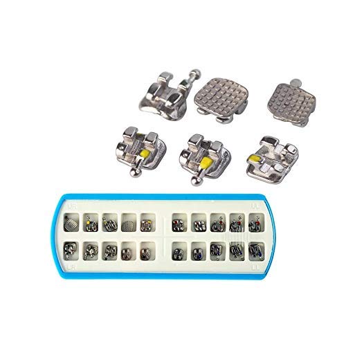 Torque Dental Orthodontic Metal Brackets ROTH 022 OR ROTH 018 Mini-Pack ...