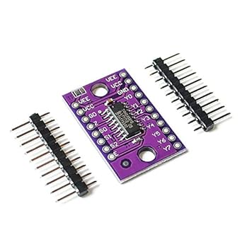 Amazon.com: 74HC4051 8 Channel Analog Multiplexer Selector Module ...