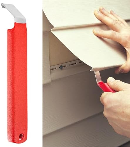 Vinyl Siding Removal Tool with Extra Long Handle- 7 inches Steel Blade ...