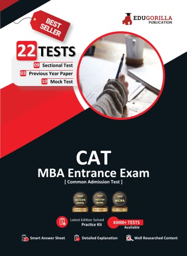 CAT 2023 : MBA Entrance Exam (Common Admission Test) - 10 Mock Tests, 9 ...