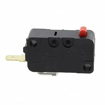 OMRON SPST-NO D3V-16G-3C25 - Micro interruptor de acción rápida (1 interruptor) : Amazon.com.mx ...