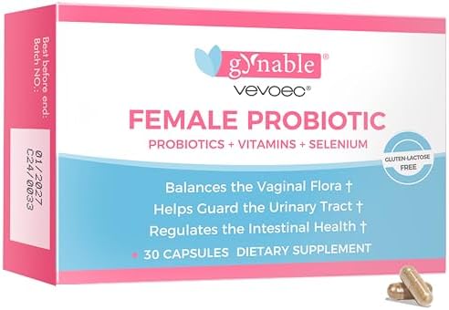 Amazon.com: Gynable Vevoce Vaginal Probiotics for Women & Vaginal ...