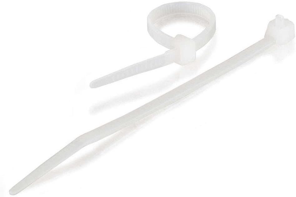 Amazon.com: C2G Legrand Cable Tie, 7.5 Inch Cable Ties, White Cord Ties ...