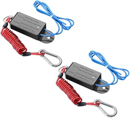 Amazon.com: Robbor Trailer Breakaway Cable with Stainless Steel ...