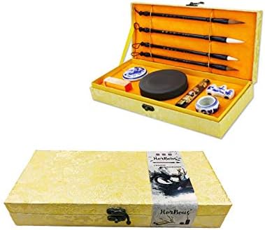 Chinese Calligraphy Ink - Calligraphy Pen Set for Beginners with Sumi ...