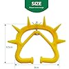 Amazon.com : Plastic Calf Cow Cattle Nose Ring Weaning Weaner Anti ...