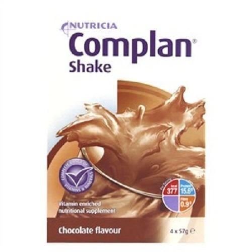 Amazon.com: Complan Six Packs Of Shake Chocolate Flavour 4 X 57G ...