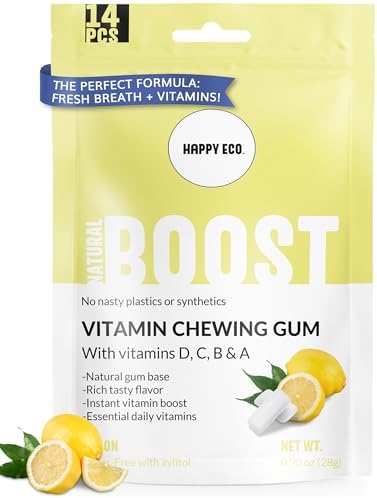 Amazon.com : True Gum Lemon Flavour Chewing Gum (6-pack) - Plastic Free ...