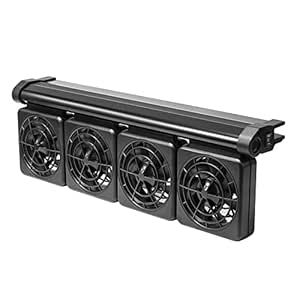 DaToo 4 Fans Aquarium Chiller Fish Tank Fan Aquarium Cooling Fan, 1 Yr ...