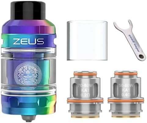 Geekvape Zeus Tank (Rainbow) - 2ml Zeus Sub Ohm Tank, Geek Vape Tank ...