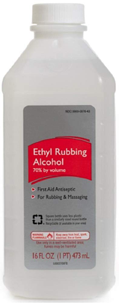 Buy 12 Bottles of Ethyl Rubbing Alcohol 70%. First aid Antiseptic for ...