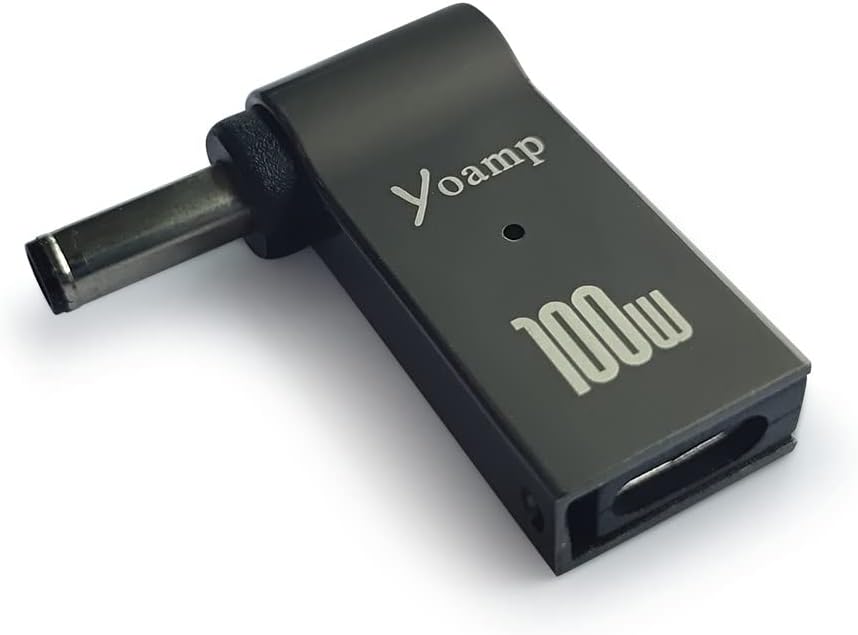 Amazon.com: USB C to 4.5mm Smart Round Tip Charging Adapter Converter ...