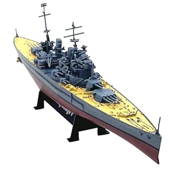 Modelo de barco de aleación 1:1000 de la Segunda Guerra Mundial Rey ...