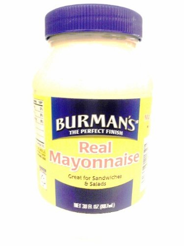 Amazon.com : Burman's Real Mayonnaise, 30-Ounce : Grocery & Gourmet Food