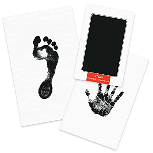 Baby Hand and Footprint Kit Newborn Baby Clean Ink Pad Kit Handprint ...