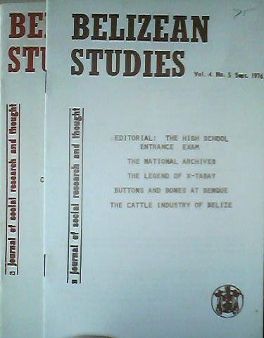 Belizean Studies: Vol. 4 No. 5 & 6: Various: Amazon.com: Books