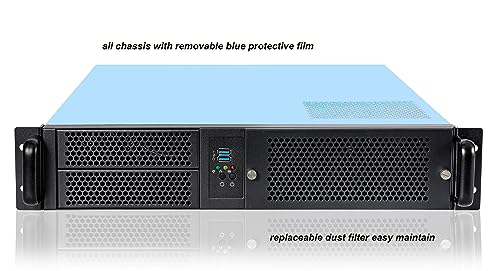 RackChoice 2U Rack Mount Server Chassis 2x5.25 + 6x3.5 ATX /MATX ...