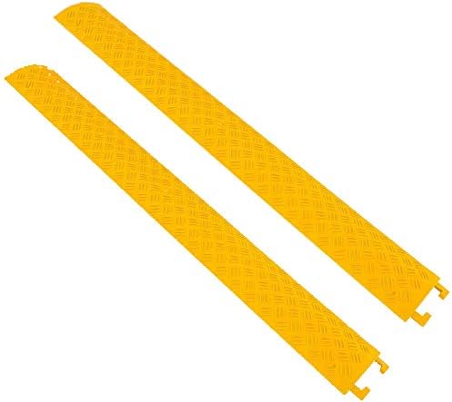Amazon.com: 4-Pc Cable Protector Cover Ramp - 1 Channel Heavy Duty ...