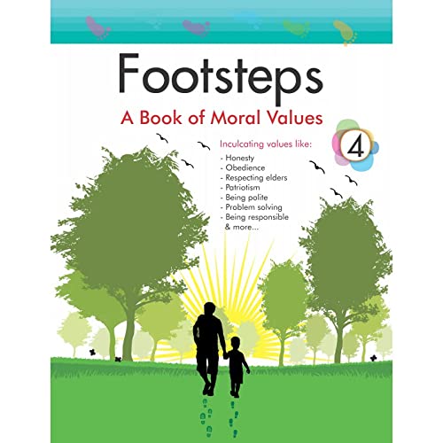 Buy Footsteps A Book Of Moral Values 4 Book Online at Low Prices in ...