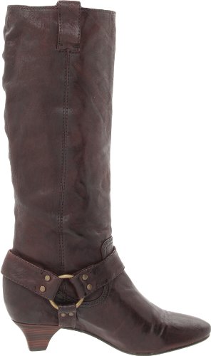 Buy FRYE Women's Steffi Harness Boot, Dark Brown, 9 M US at Amazon.in