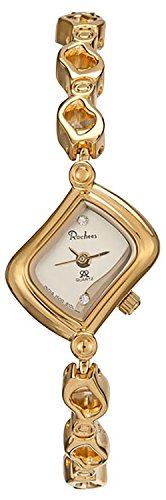 Rochees Smart Analogue Golden Girls' Watch - 1500-810L IGP WHT : Amazon ...