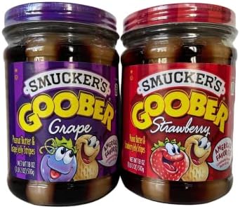 Amazon.com : Smucker's Goober Peanut Butter and Strawberry Jelly ...