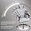 Amazon.com: Vonesse Gaming Chair,Computer Chair Fabric with Pocket ...