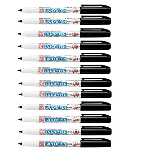 Zig Laundry Pen (PACK OF12) alcohol based marker ideal for marking on ...