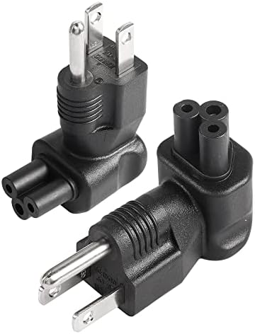 Amazon.com: CERRXIAN 90 Degree IEC320 C5 to NEMA 5-15P Power Extension ...
