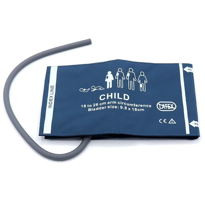 MDSS NIBP Arm Cuff for Pediatric Child | 18–26 cm Adjustable Single ...