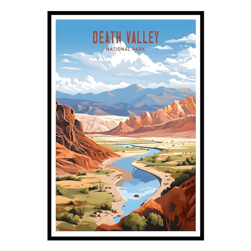 Amazon.com: Death Valley National Park Poster, National Park Posters ...