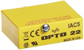 Opto 22 IAC5 AC Input, 90-140 VAC, 5 VDC Logic, 4000 Volt I/O Isolation ...