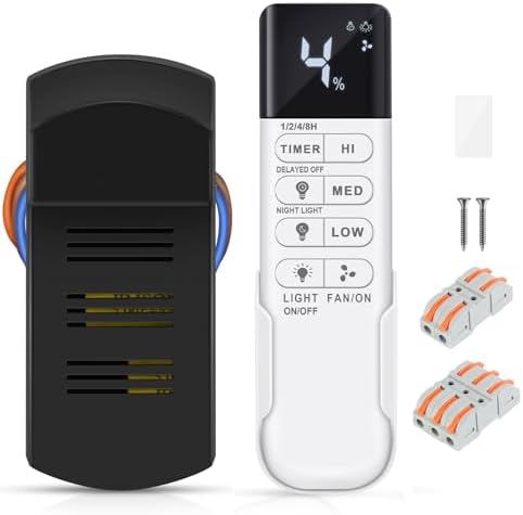 Amazon.com: Universal Ceiling Fan Remote Control Kit Replacement, 3 ...
