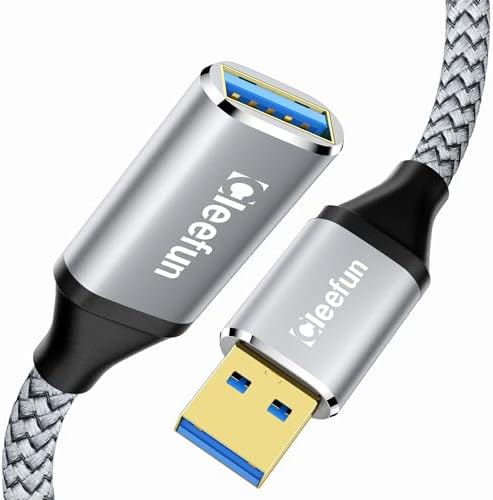 Amazon.com: Amazon Basics USB-A 3.0 Extension Cable, 4.8Gbps High-Speed ...