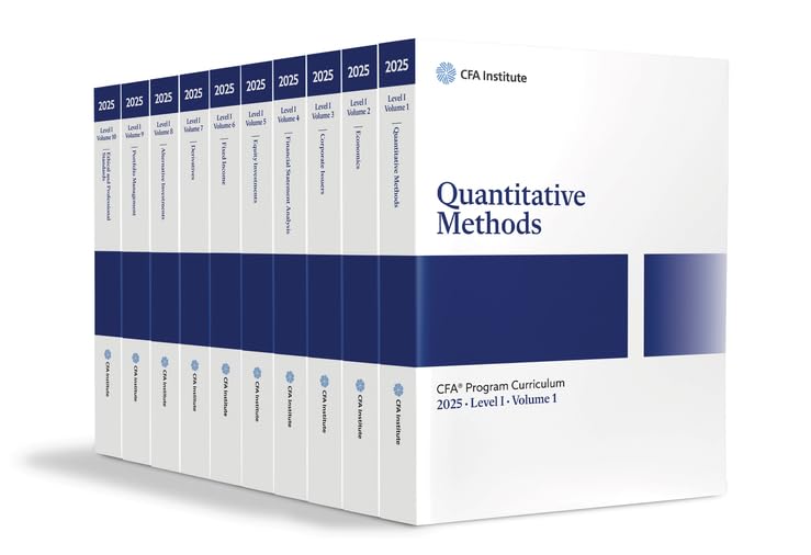 Amazon.com: 2025 CFA Program Curriculum Level I Box Set: 9781961409088 ...