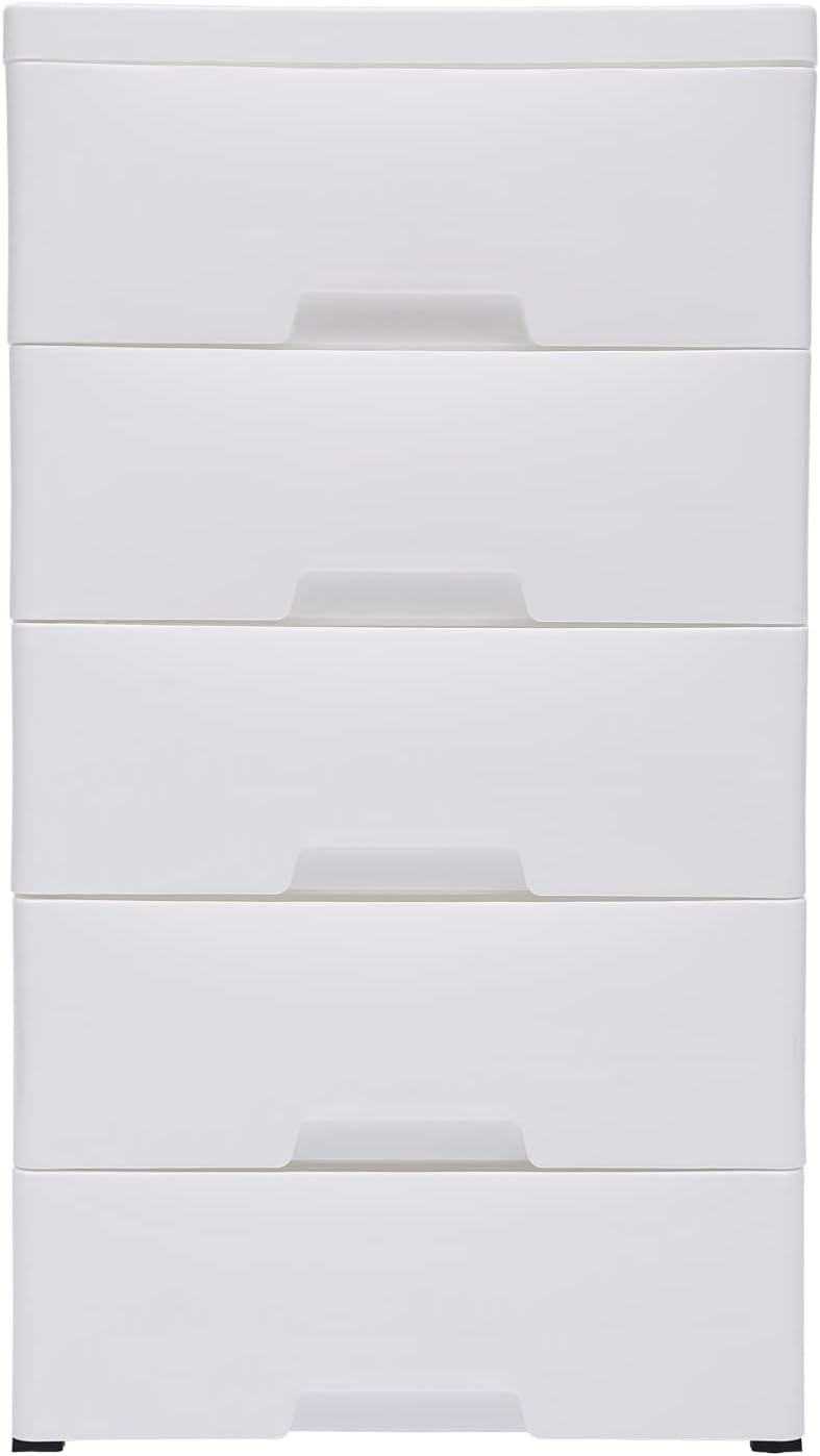 Amazon.com: CHALIGHT Plastic Drawer 5-Layer Closet Storage Baby Clothes ...