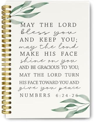 Amazon.com : THDSE Christian Spiral Bible Notebook, Inspirational ...