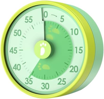 GlasFlength Visual Timer 60 Minutes, Countdown Time Timer for Children ...