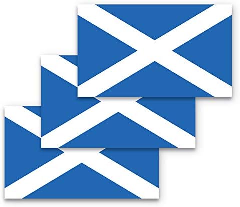 Amazon.com - High Supply 3x5 Scottish Flag Sticker 3-Pack - Waterproof ...